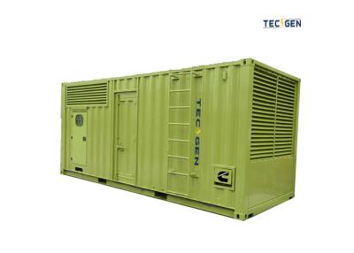 China 640kW Container silent generator silent Cummins genset for bank emergency power use Te koop