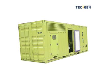 China 640kW Container silent generator silent Cummins genset for bank emergency power use Te koop