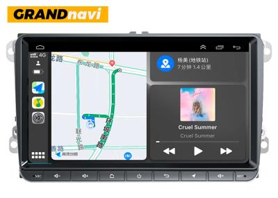Cina stereotipia Volkswagen a 9 pollici Skoda Octavia Stereo dell'automobile di Touran Android di golf 4G in vendita