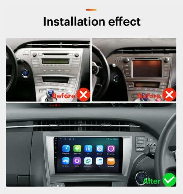 China 9 Inch QLED Touch Screen Car Multimedia Player With Android Carplay For Toyota Prius 2010-2015 for sale