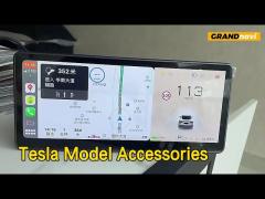 Bluetooth Tesla Model Accessories Display Dashboard Wireless Voice Control