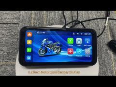 Portable 6.25 Inch IPX8 Waterproof Motorcycle Gps Screen With Type-c Power Carplay For Motorcycles