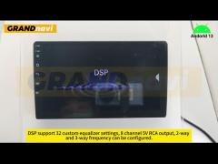 2+32g kies DIN-Autoradio uit 6,9 Duim Micro- BR 1 DIN Android Autoradio