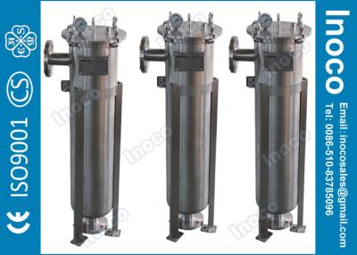 China Alojamento de filtro do saco do tratamento da água de BOCIN de aço inoxidável para a purificação líquida à venda