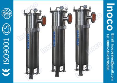 China BOCIN escolhem o alojamento de filtro de aço inoxidável do saco do saco industrial para a filtragem da água à venda