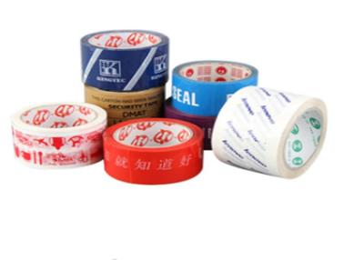 China SGS Approved Biodegradable Oil Proof Logo Printed Bopp Tape for sale