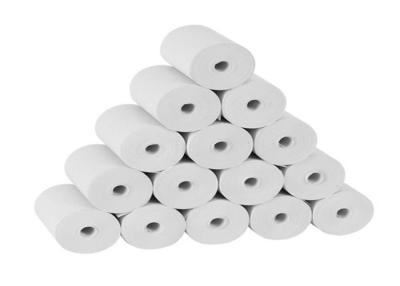 China SGS Approved Black Sensor Printing ATM Thermal Paper Rolls for sale