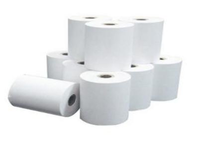 China 57×40mm 80×80mm Jumbo Thermal Paper For Bank Atm Machine for sale