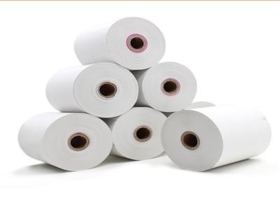 China flexo printing 100% Wood Pulp 58mm White Thermal Jumbo Rolls for sale