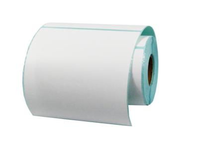 China SGS Approved Waterproof 75x99mm Adhesive Label Rolls for sale
