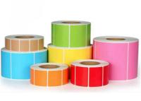 China Odorless 65mm X 80mm Waterproof Barcode Labels Rolls for sale