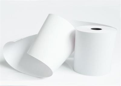 China FSC Certificated 48g 52g 55g ATM Thermal Paper Rolls for sale