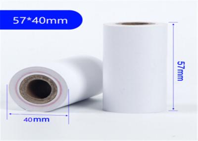 China 80mm 57mm Free Logo ATM Thermal Paper Rolls for sale