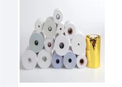 China OEM ODM Eco Friendly 80x80mm ATM Thermal Paper Rolls for sale
