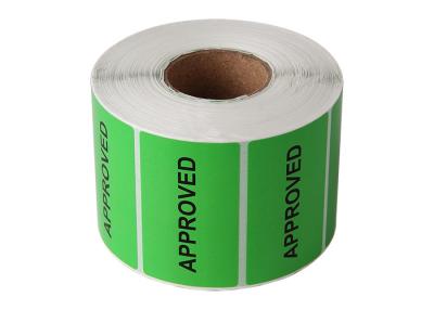 China 100rolls/Box 67x28mm FSC Self Adhesive Labels For Printing Blank for sale