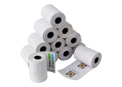 China 8x230ft BPA Free Pre Printed Thermal Paper ATM Offset Printing for sale