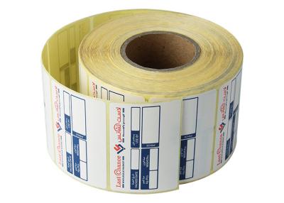 China Waterproof COC  PE PVC Direct Thermal Labels 102x76mm for sale