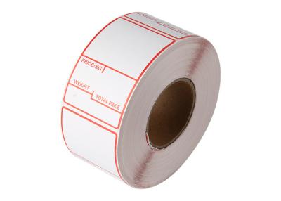 China Compostable Sticker Thermal Printer Labels BOPP 4x6 Adhesive Shipping Label for sale