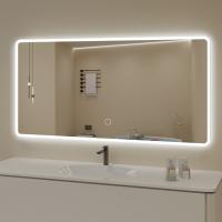 Quality Smart Touch LED Lighted Vanity Mirror Anti-Fog Modern Wall Mounted Bathroom for sale