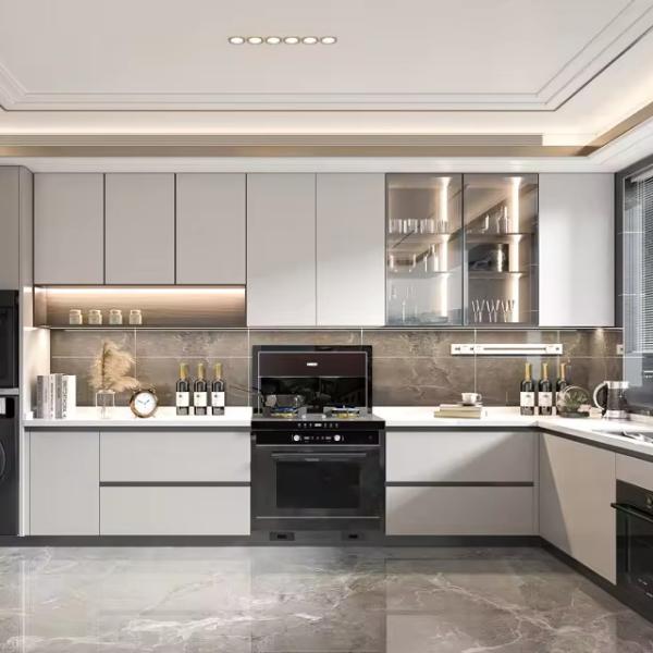 Quality Factory Customized Design Modern Kitchen Cabinets Cuisine and Other Kitchen Furniture Kitchen Islands for sale