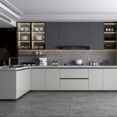 China Kitchen Cabinets High Gloss Lacquer Modern Kitchen Wall Cabinet Kitchen Cabinets Accessories for sale
