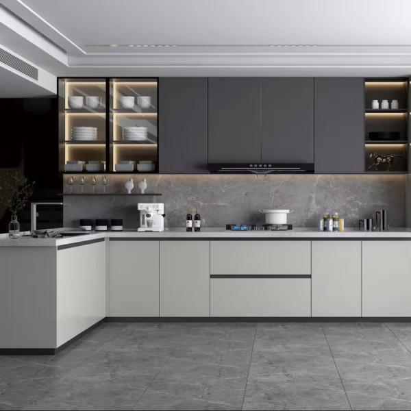 Quality Kitchen Cabinets High Gloss Lacquer Modern Kitchen Wall Cabinet Kitchen Cabinets for sale