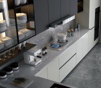 Quality High Gloss Kitchen Cabinets Modern Set Lacquer Kitchens Cabinets for sale