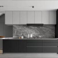 Quality Professional One-Stop Multiple Design Modern Dark Colors Modular Kitchen for sale