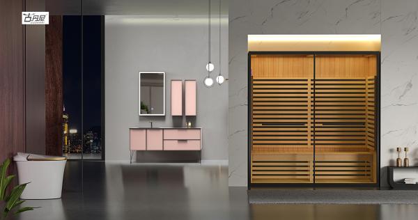 Quality Hydrogen-rich Dry Solid Wood Far Infrared Sauna Room for sale