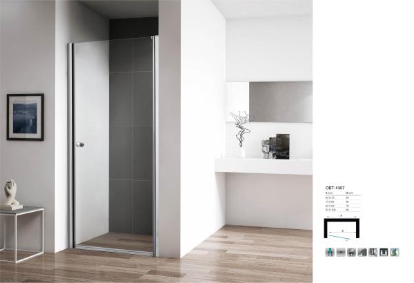 Quality Customizable Sliding Square Tempered Glass Shower Cabin Shower Enclosure for sale