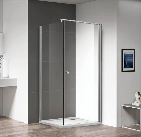 Quality Bathroom Shower Door Clear Glass Shower Room for sale