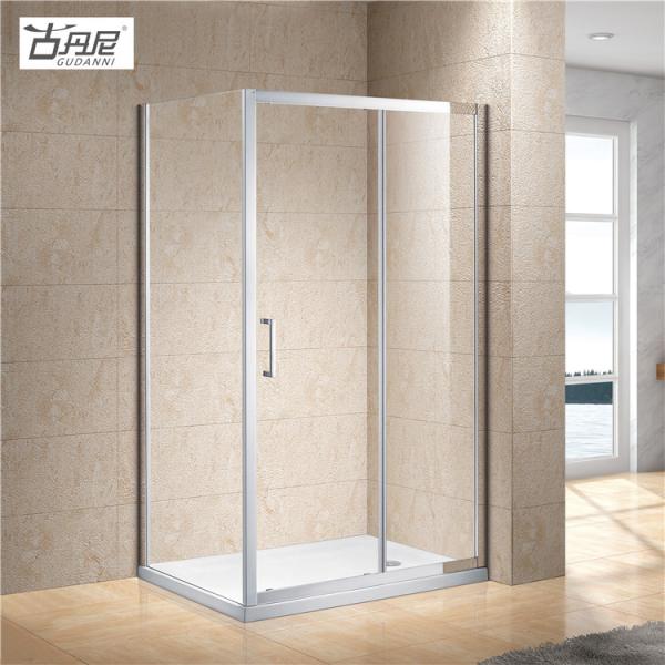 Quality Customizable Sliding Square Tempered Glass Shower Cabin for sale