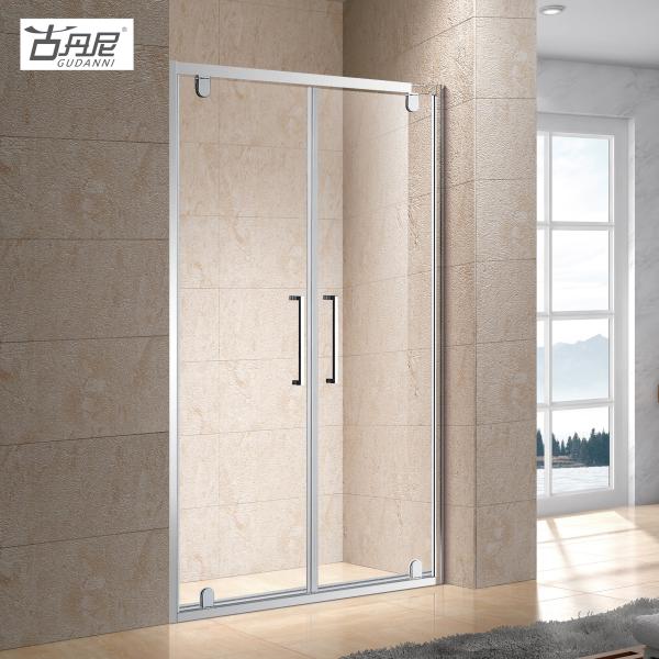 Quality Shower Rooms Cubicle Enclosure Shower Screen with One Fixed Panel One Outward for sale