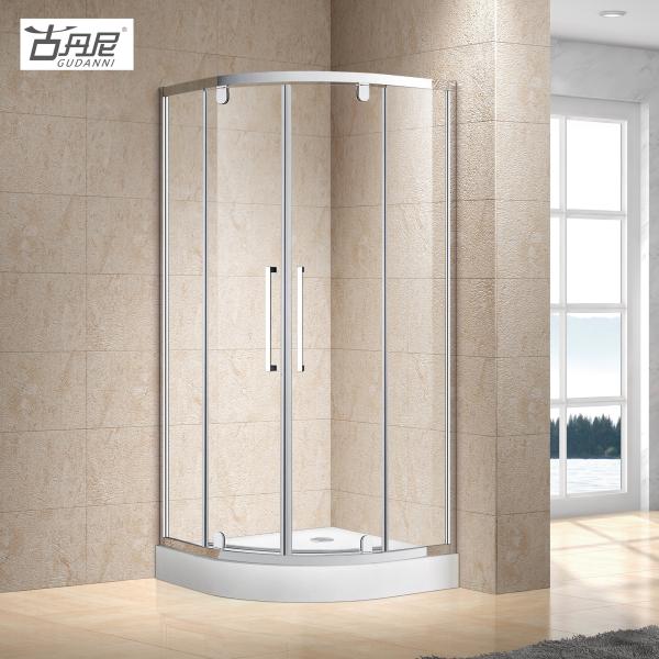 Quality Shower Rooms Cubicle Enclosure Shower Screen with One Fixed Panel One Outward for sale