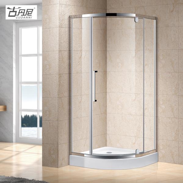 Quality Shower Rooms Cubicle Enclosure Shower Screen with One Fixed Panel One Outward for sale