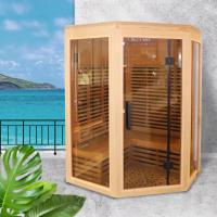 Quality Luxury Traditional 5-6 Person Himalayan Salt Dry Sauna for sale