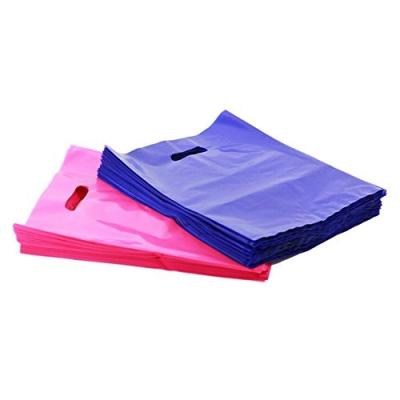 Cina 100 borse lucide del regalo di vendita al dettaglio delle mercanzie, borse al minuto di plastica materiali del LDPE in vendita