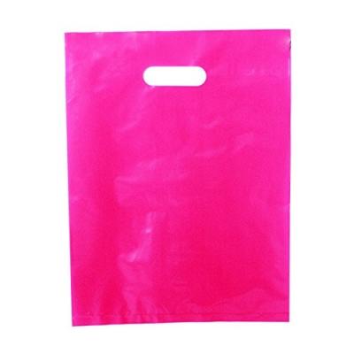 Cina 100 borse lucide del regalo di vendita al dettaglio delle mercanzie, borse al minuto di plastica materiali del LDPE in vendita