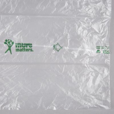 China Natural Translucent Plastic Bag , Narrow Profile 14