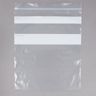 Cina Sacchetti di plastica della serratura dello zip di immagazzinaggio di vegetali 12