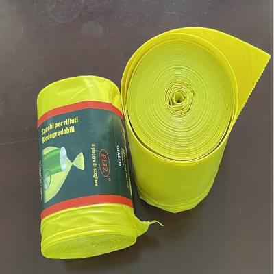 Cina La guarnizione del fondo dell'HDPE conferisce alle borse di immondizia di plastica ingiallisce chiaro 70*110 blu il cm 50mic in vendita