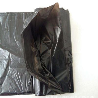 Cina Borse di immondizia inferiori nere dei polisacchi della maglia della guarnizione dell'HDPE su rotolo 90*120 cm 50mic in vendita