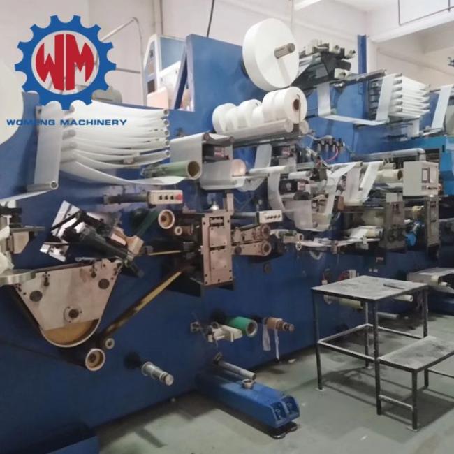 Close-up view of WM-A110 machine components