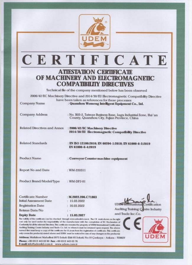 Womeng High Efficiency Adult Diaper Making Machine with ISO9001