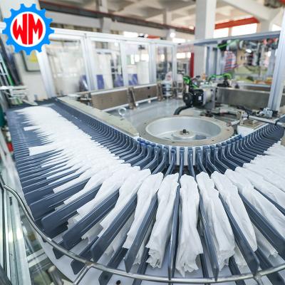 Cina Versatilità dei materiali per la produzione di macchine per pannolini per adulti, assemblaggio modulare, capacità produttiva in vendita