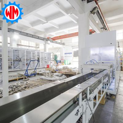 中国 大人用ナプキン生産ライン ISO9001認証 PLC制御システム HMI操作 400KW 機械能力 販売のため