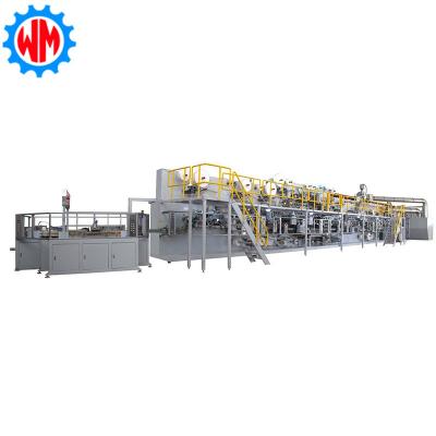 Cina Linea di produzione di tovaglioli per adulti full servo certificata ISO9001, funzionamento regolare WM-A959 in vendita
