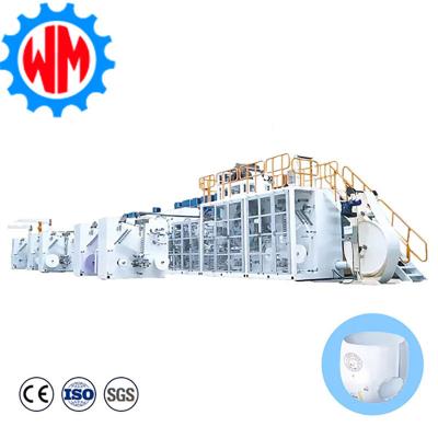 Cina Linea di produzione innovativa di pannolini per adulti Servizio post-vendita Facile manutenzione Risparmio energetico in vendita