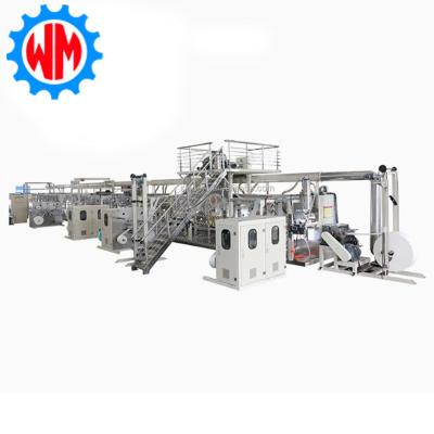 Cina Linea di produzione ecologica personalizzabile per la produzione di pannolini per adulti in vendita