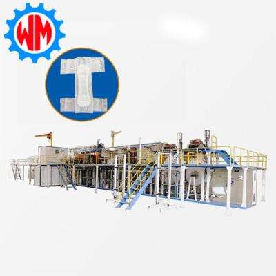 Cina Linea di produzione ecologica personalizzabile per la produzione di pannolini per adulti in vendita
